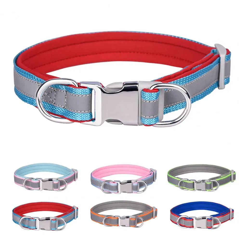 Adjustable Classic Solid Colors Dog Collars - Top Manufacturers