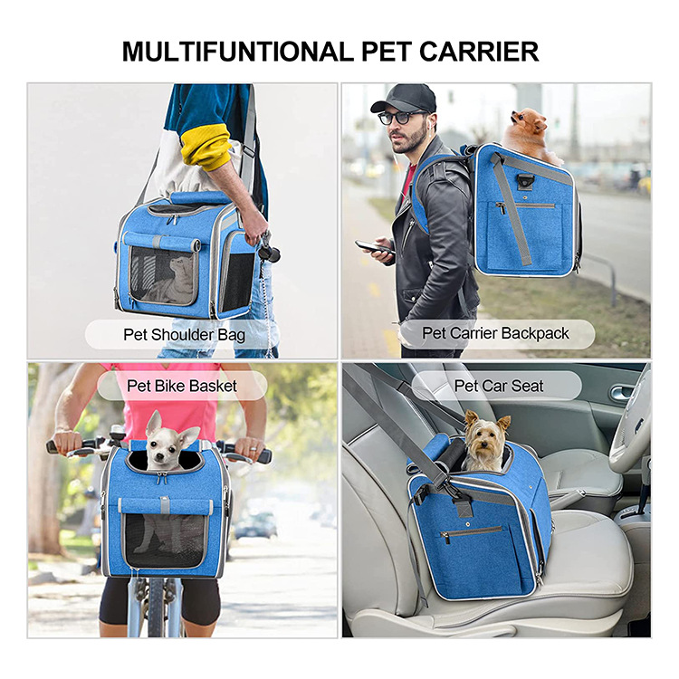Pet Carrier: Portable Outdoor Pet Carrier Travel Bag